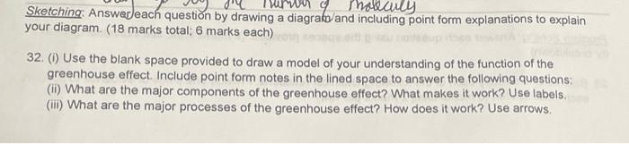 Solved Sketching: Answer each question by drawing a | Chegg.com