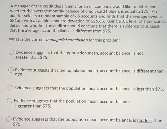 solved-a-manager-of-the-credit-department-for-an-oil-chegg