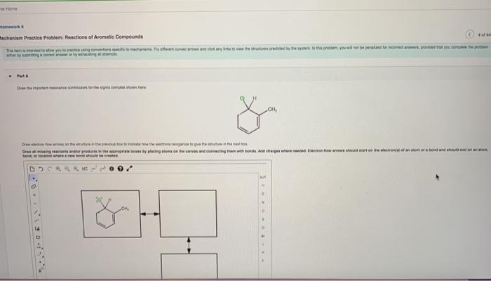 Solved Mechanism Practice Problem: Reactions of Aromatic | Chegg.com
