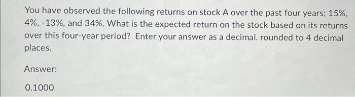 Solved (Continued from the previous question) What is the | Chegg.com