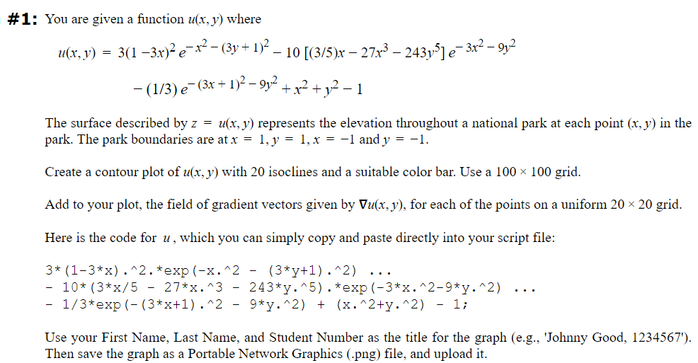 Solved solve it using Matlab(show the code)#1: You are given | Chegg.com