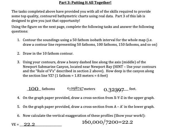 Part 3: Putting It All Together! The tasks completed | Chegg.com