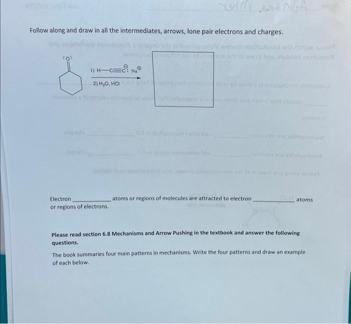 Solved A reaction mechanism is a step-by-step sequence that | Chegg.com