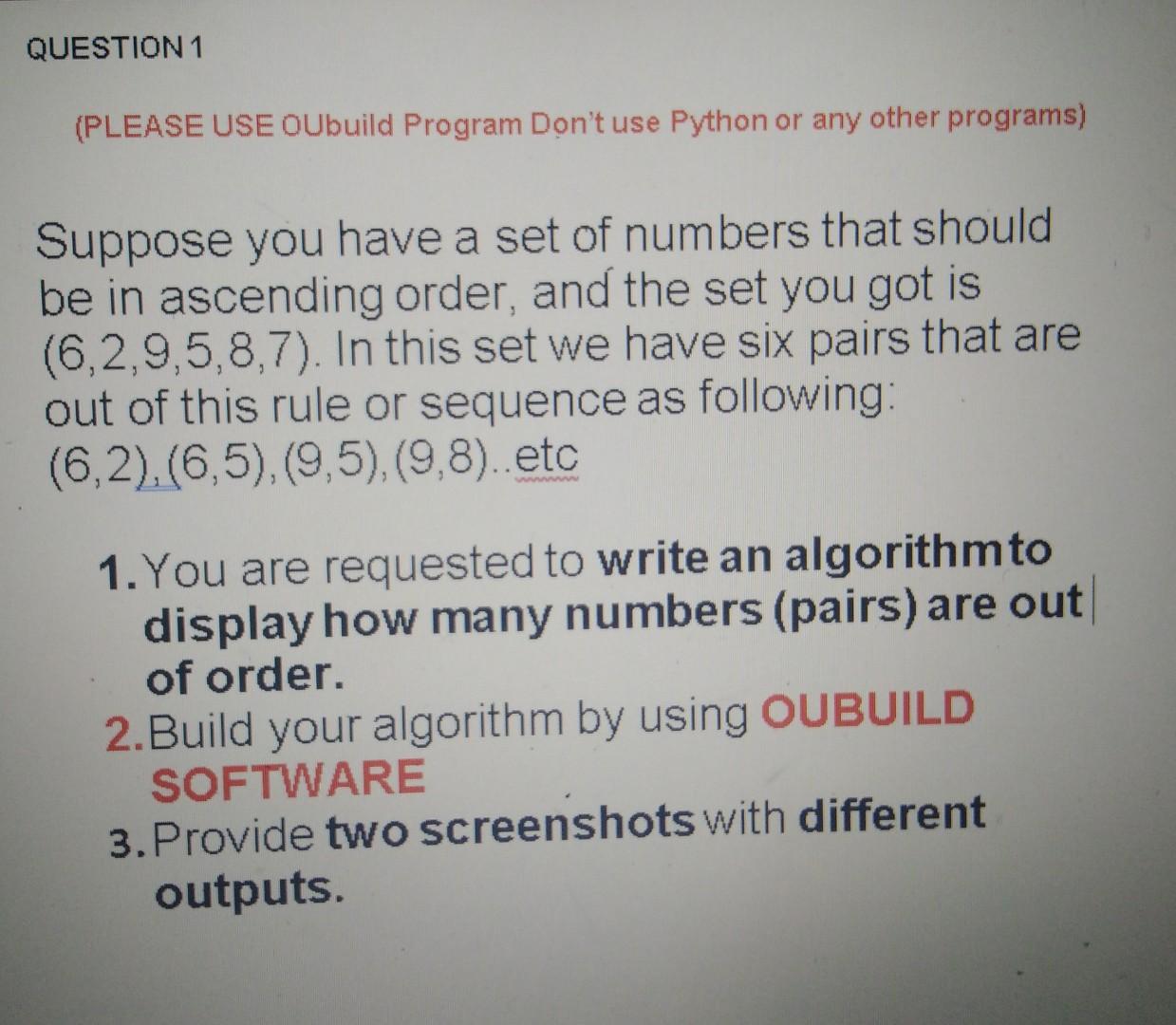 Solved please read the whole question before answering and | Chegg.com