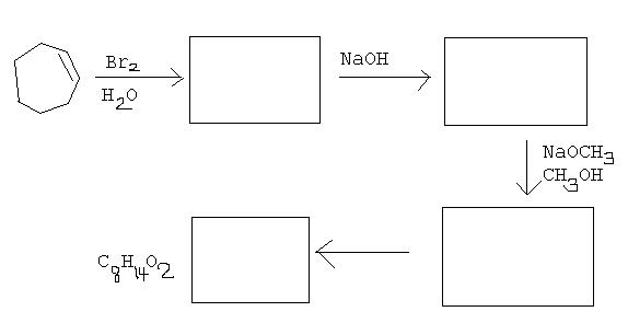 Solved complete the synthetic sequence below by drawing the | Chegg.com