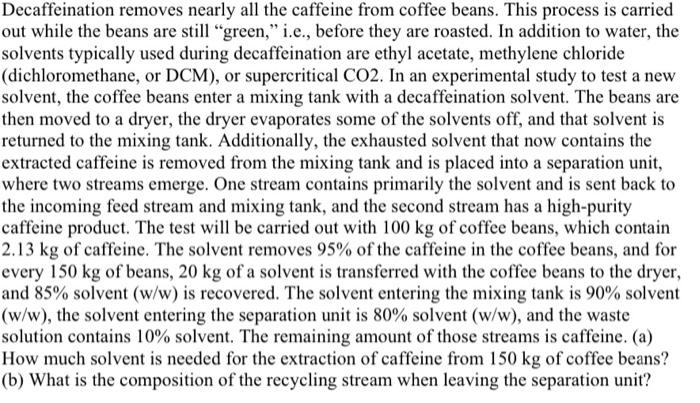 Solved draw a process flow diagram and identify the overall | Chegg.com