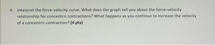 Solved FORCE ECCENTRIC VELOCITY CONCENTRIC y Investigate | Chegg.com