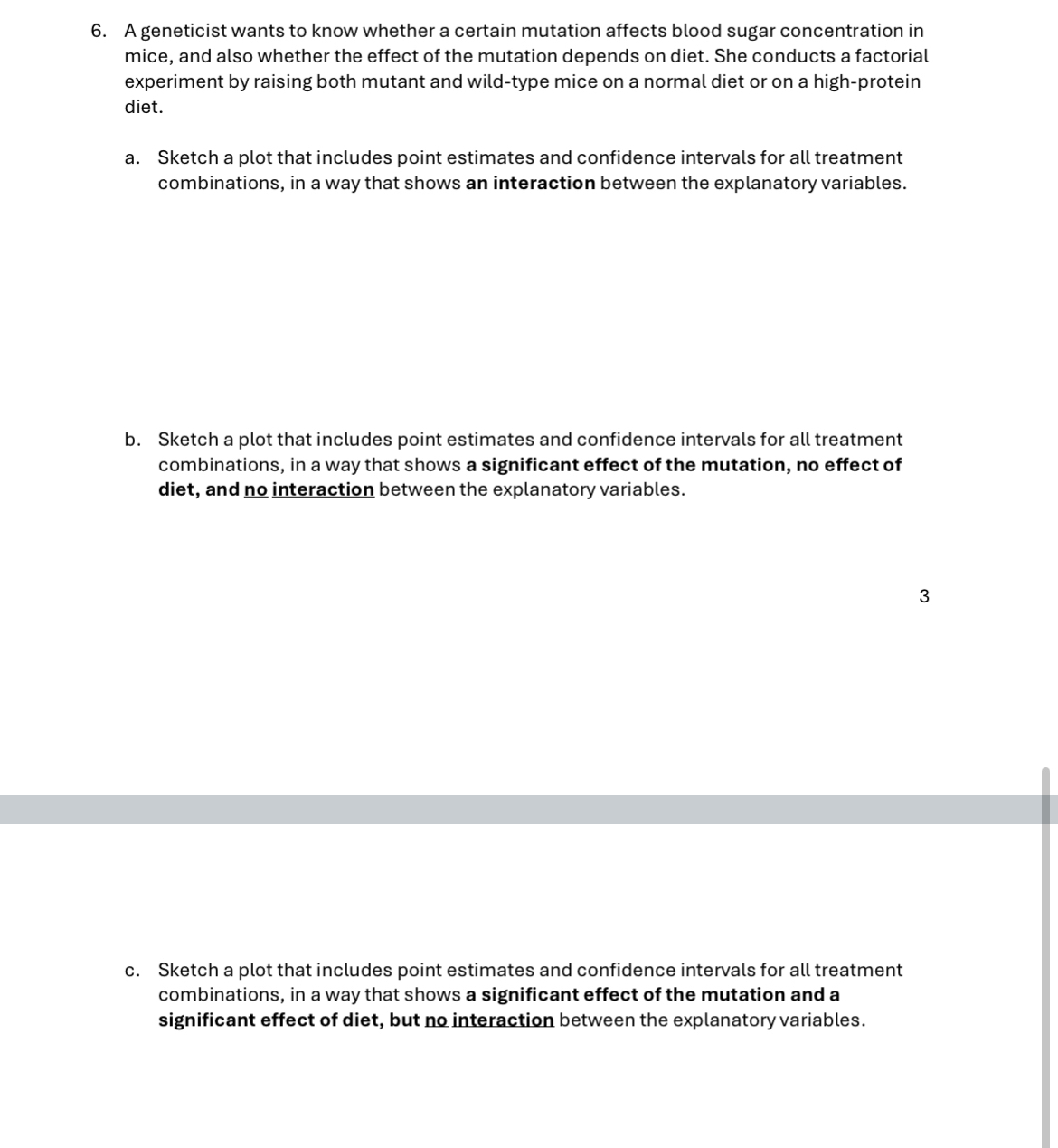 Solved A geneticist wants to know whether a certain mutation | Chegg.com