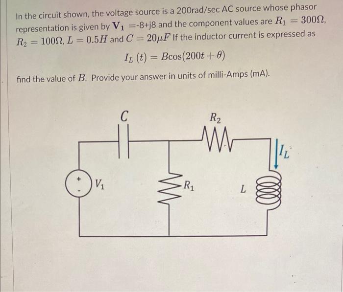 Solved In the circuit shown, the voltage source is a | Chegg.com