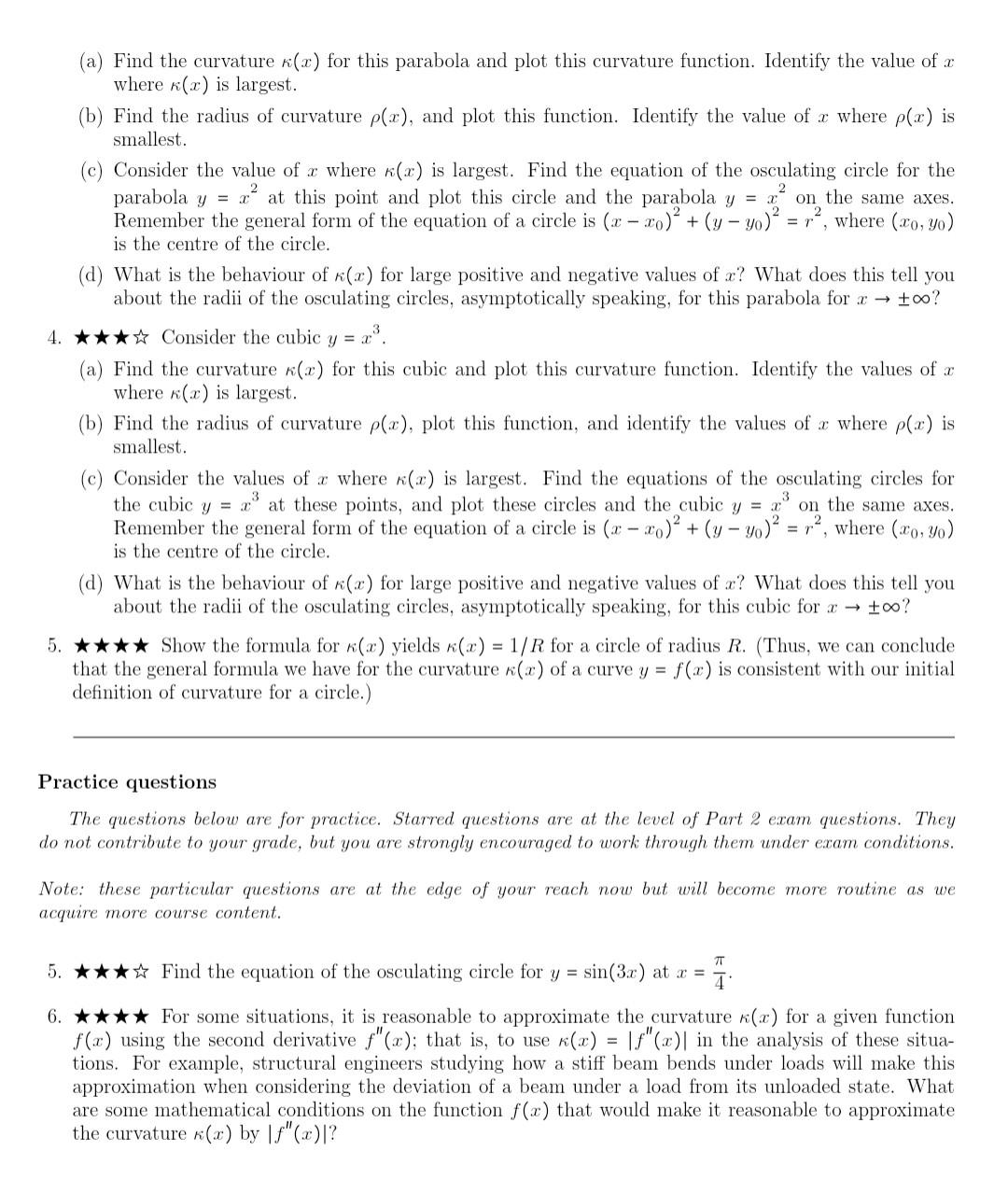 Solved Assignment questions The questions in this section | Chegg.com