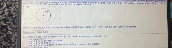 Solved What is the maanitude of the average induced | Chegg.com