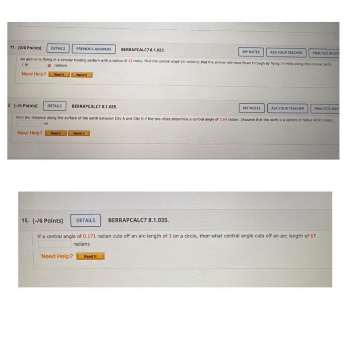 Solved DETAILS PREVIOUS ANSWERS BERRAPCALC7 8.1.023. MY | Chegg.com Solved DETAILS PREVIOUS ANSWERS BERRAPCALC7 8.1.023. MY | Chegg.com