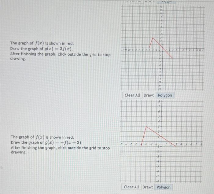 Solved Draw the graph of g(x)=f(x)+2 below. Draw The graph | Chegg.com