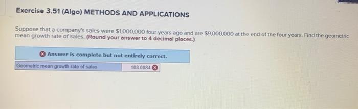 Solved Exercise 3.51 (Algo) METHODS AND APPLICATIONS Suppose | Chegg.com