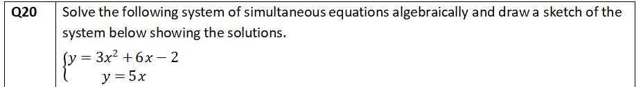 Solved Solve the following system of simultaneous equations | Chegg.com