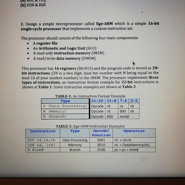 i think they are related 2. Design a simple | Chegg.com