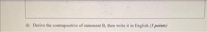 Solved Question 5 Given Three Integer Numbers A B C And