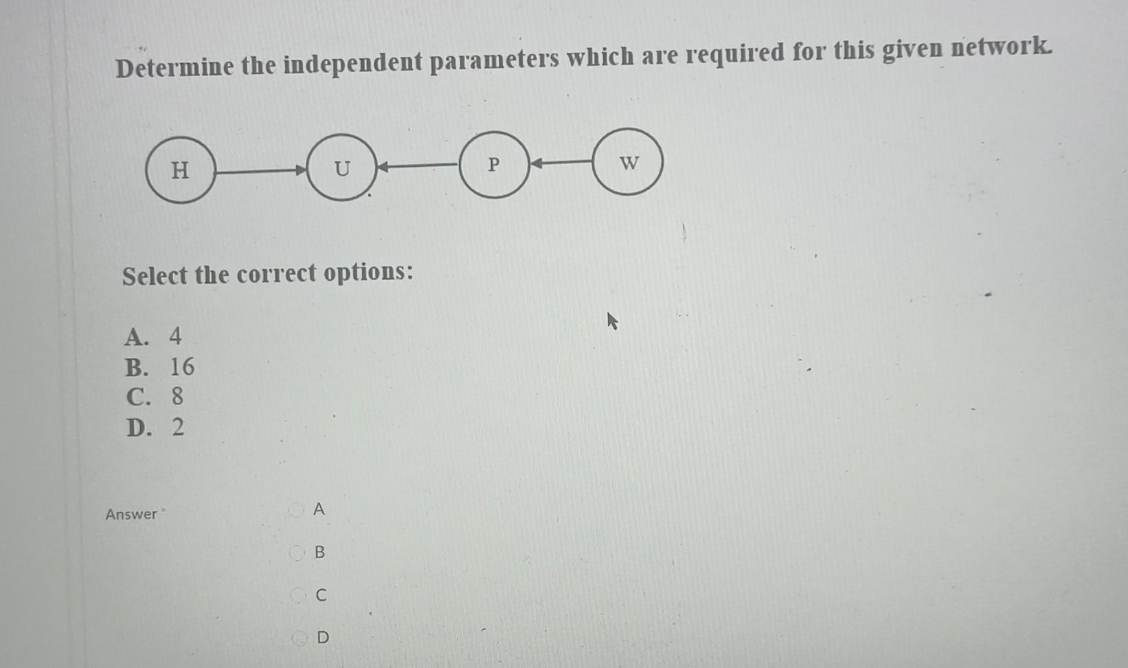 Solved Determine the independent parameters which are | Chegg.com