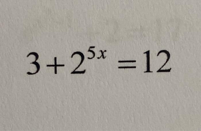 Solved 3+25x=12 | Chegg.com