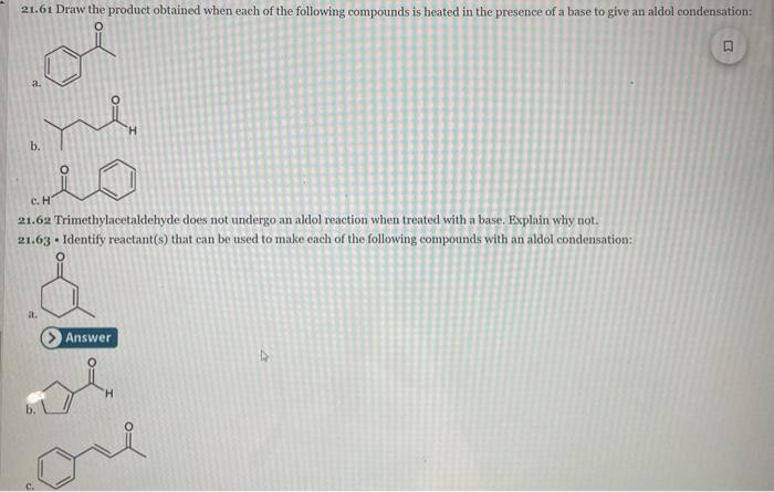 Solved 21.50 Rank the following compounds in terms of | Chegg.com