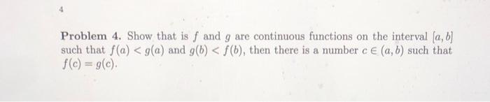 Solved Problem 3. Give an example of a function which is | Chegg.com