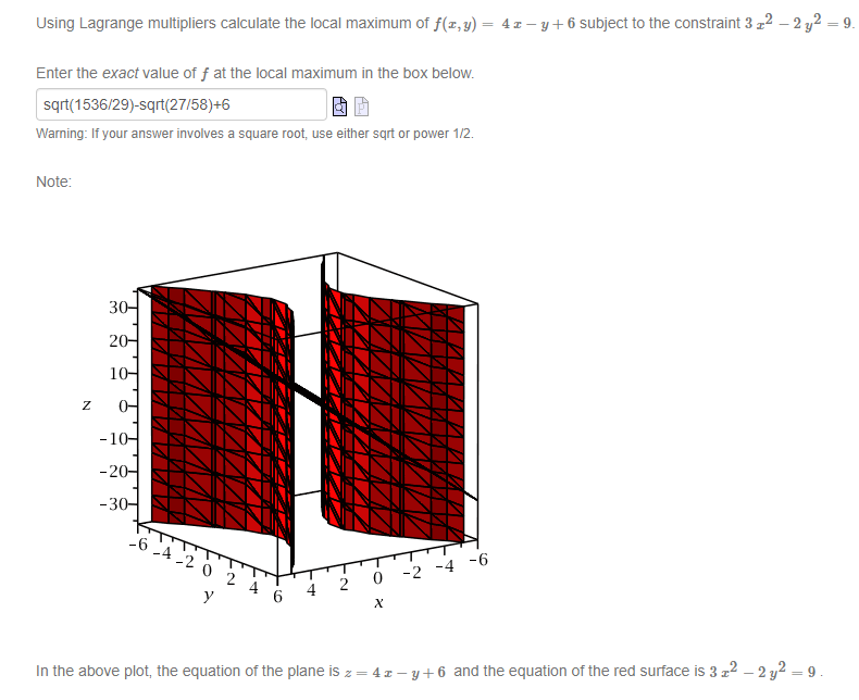 Solved Using Lagrange multipliers calculate the local | Chegg.com