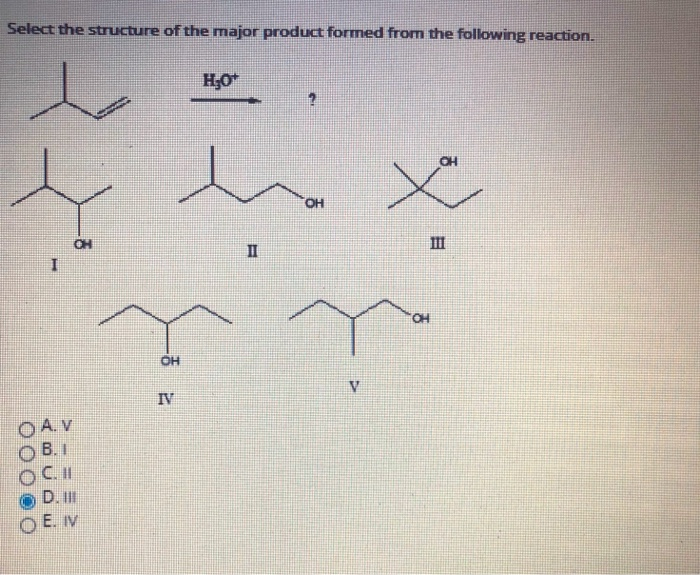 Solved Heating 2-ethoxyhexane with one equivalent of | Chegg.com