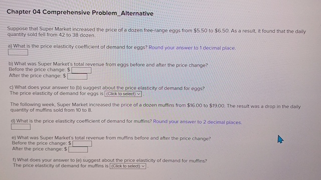 Solved Chapter 04 ﻿Comprehensive Problem_AlternativeSuppose | Chegg.com
