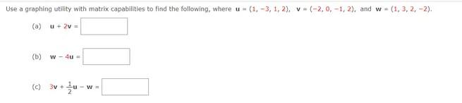 Solved Use a graphing utility with matrix capabilities to | Chegg.com