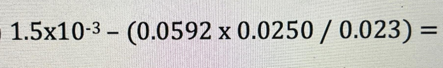 Solved Perform the following calculation, expressing the | Chegg.com
