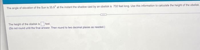 Solved A building that is 240 feet tall casts.a shadow 60 | Chegg.com