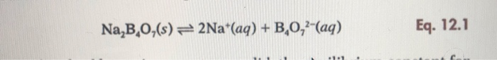 Solved DISCUSSION 1. Does the solubility of borax increase | Chegg.com