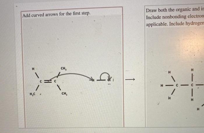Solved Consider the reaction. H CH3 CEC H-CI: → H3C-C-C-CH3 | Chegg.com