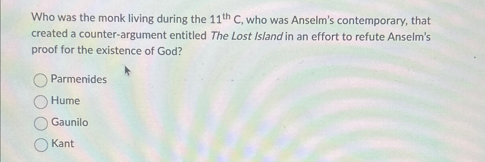 Solved Who was the monk living during the 11th C, ﻿who was | Chegg.com