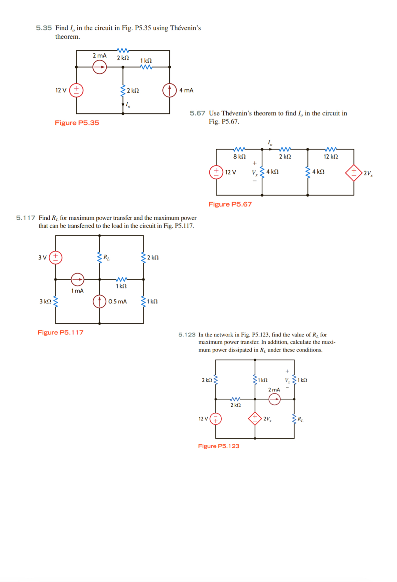 Solved 5.35 ﻿Find Io ﻿in the circuit in Fig. P5.35 ﻿using | Chegg.com