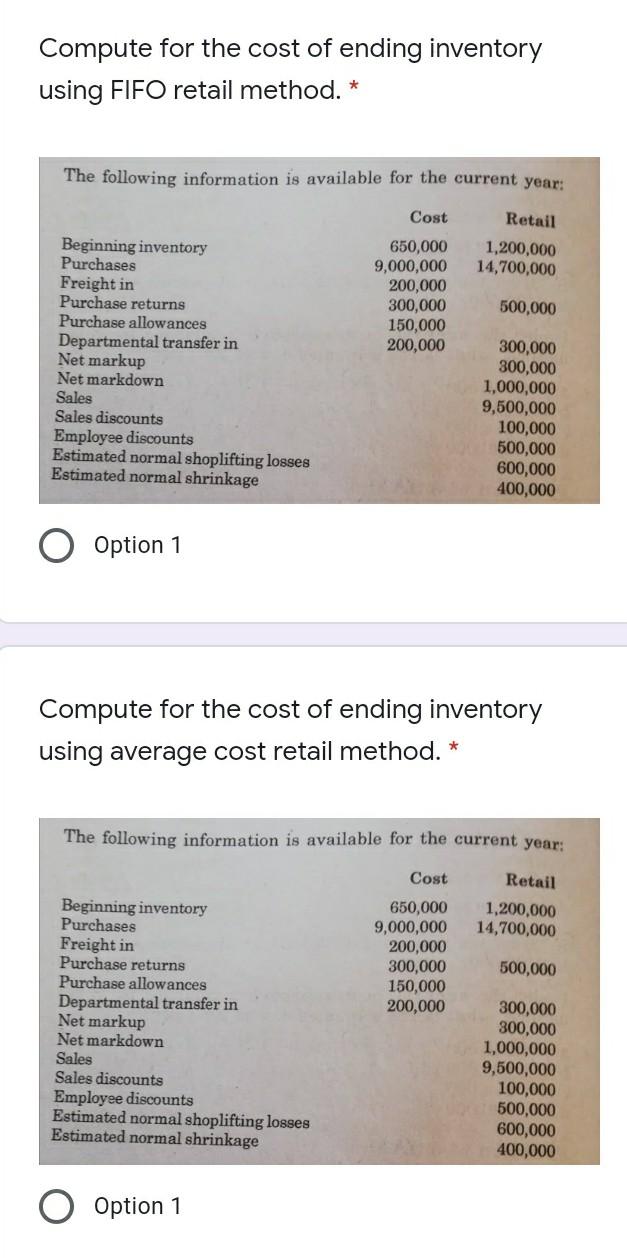 Compute for the cost of ending inventory using FIFO | Chegg.com