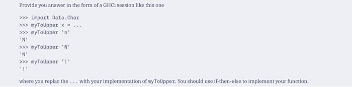 Solved The Data. Char module has a function toupper to | Chegg.com