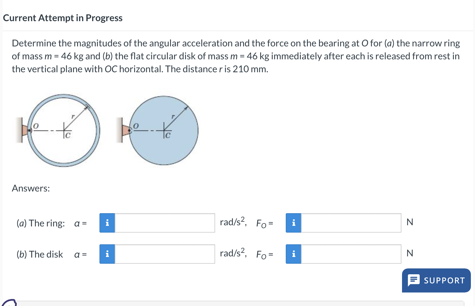 Solved Current Attempt in ProgressDetermine the magnitudes | Chegg.com