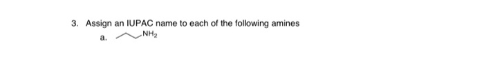 Solved 3. Assign an IUPAC name to each of the following | Chegg.com