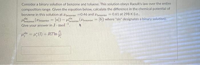 Solved please help. urgentConsider a binary solution of | Chegg.com