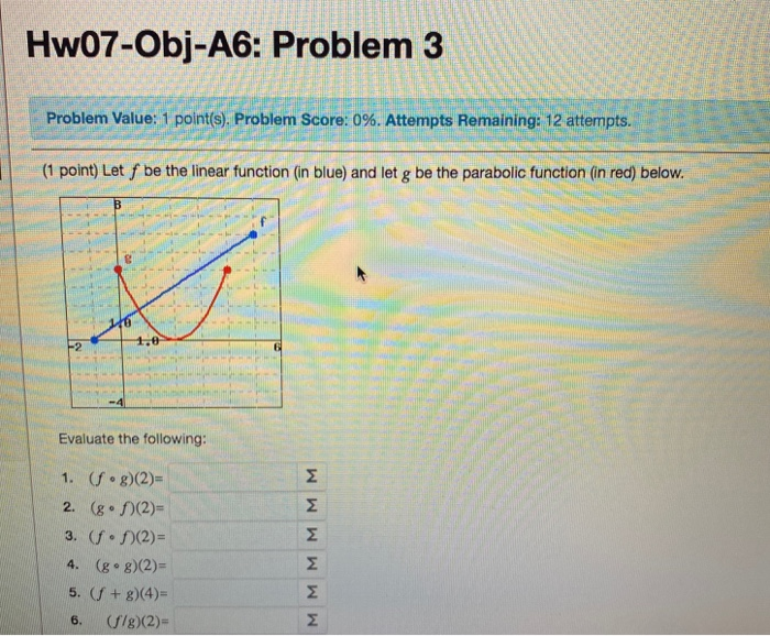 Solved Hw07 Obj A6 Problem 3 Problem Value 1 Points 8232