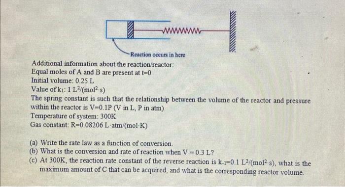 Solved 3. Consider a cylindrical batch reactor that has one | Chegg.com