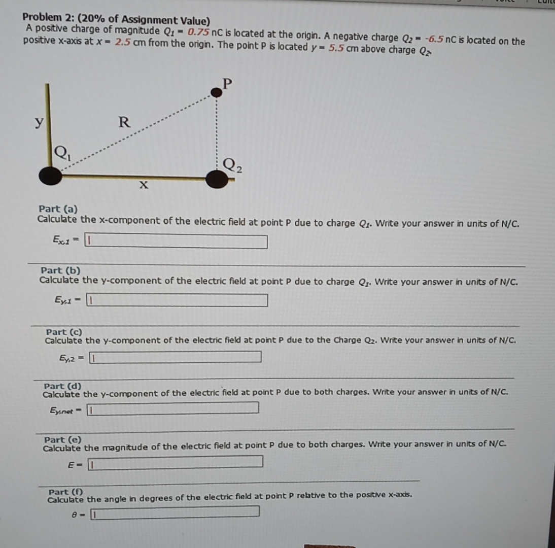 Solved Problem 2: ( 20% ﻿of Assignment Value)A positive | Chegg.com