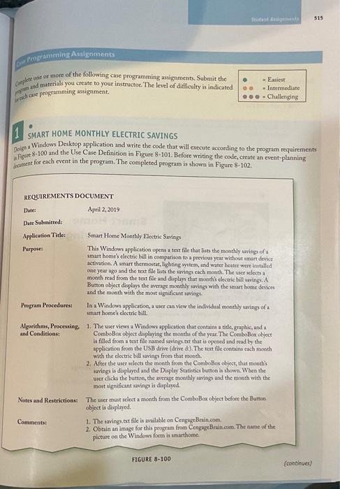 Solved hello, can you help me with this visual basic problem | Chegg.com