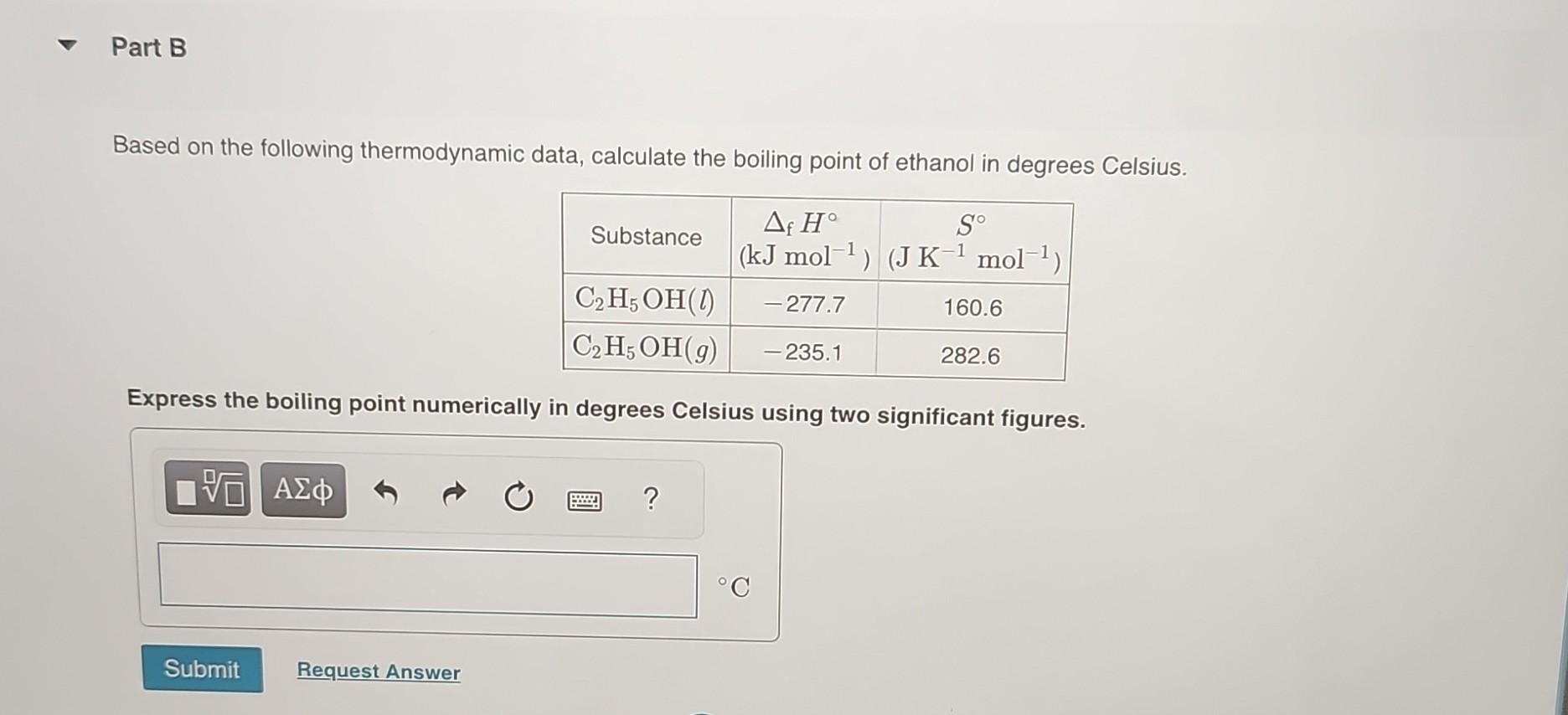 Solved Based on the following thermodynamic data, calculate | Chegg.com