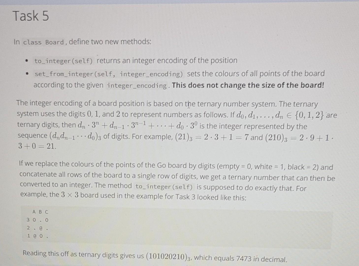 return self, size def s ste ( self) : oreating the | Chegg.com
