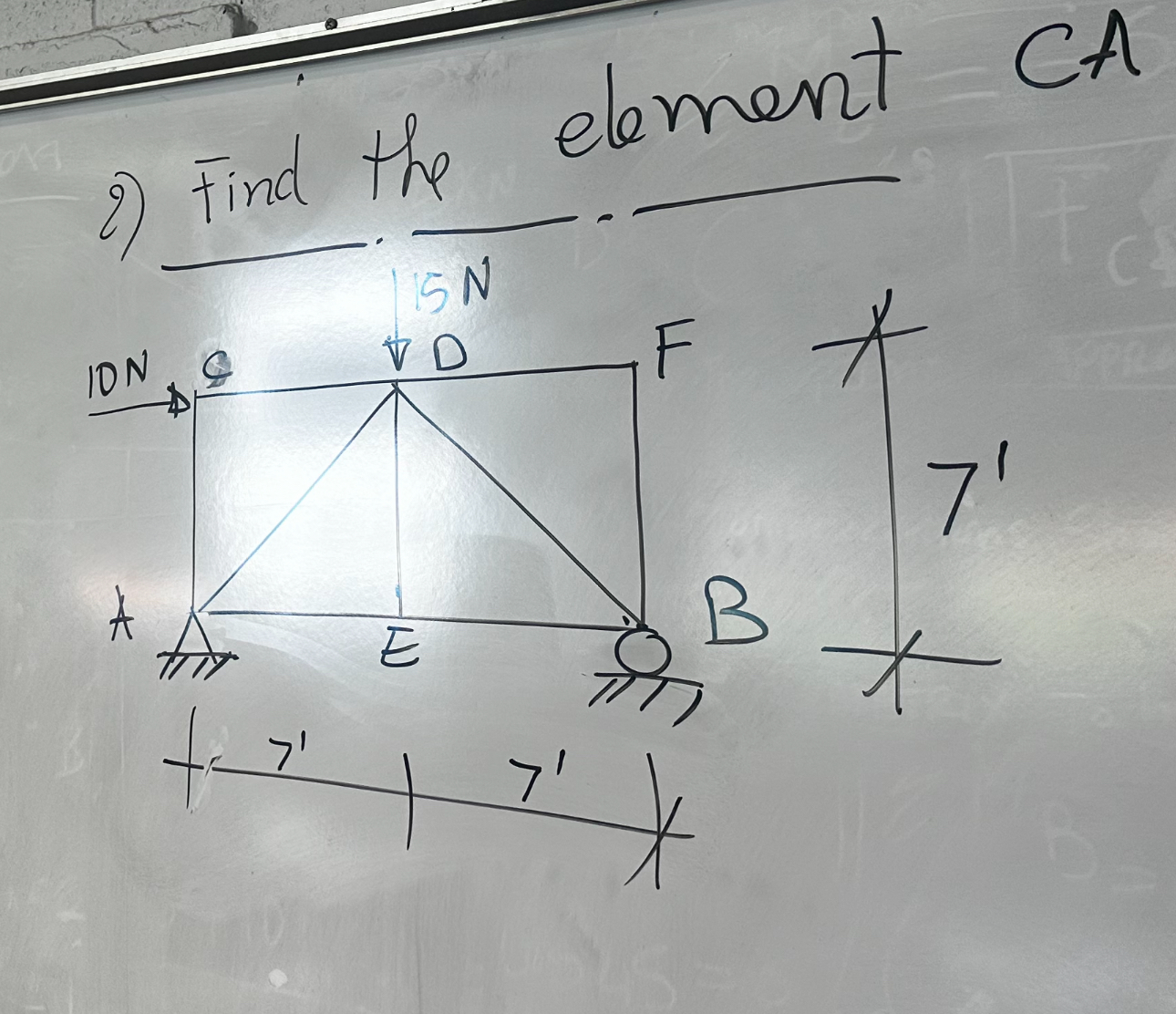 Solved Find the element CA | Chegg.com