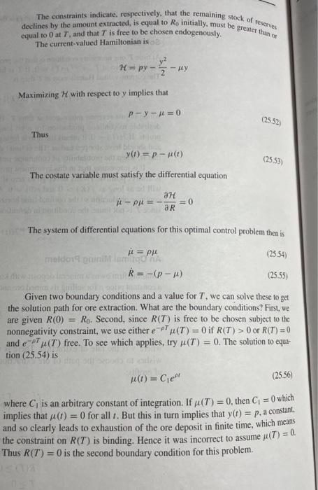 3. Solve for the optimal consumption path, c* (t), in | Chegg.com