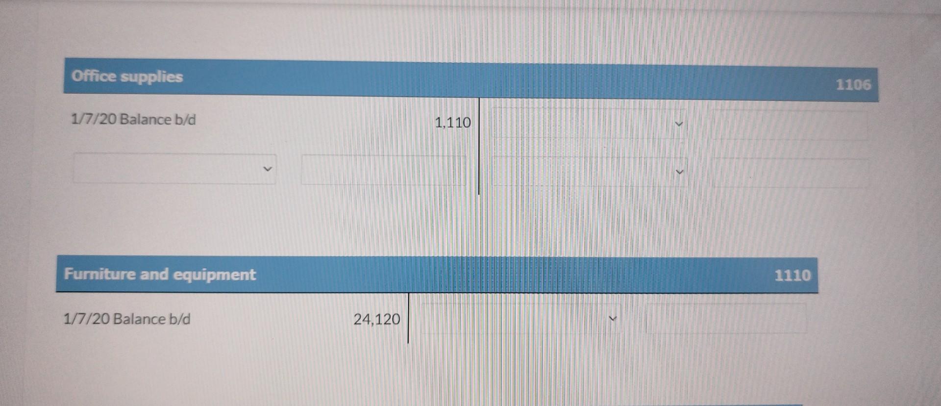 Solved Post the entries to the T accounts. (Post entries in | Chegg.com