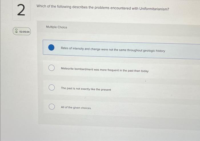 Solved Which of the following describes the problems | Chegg.com